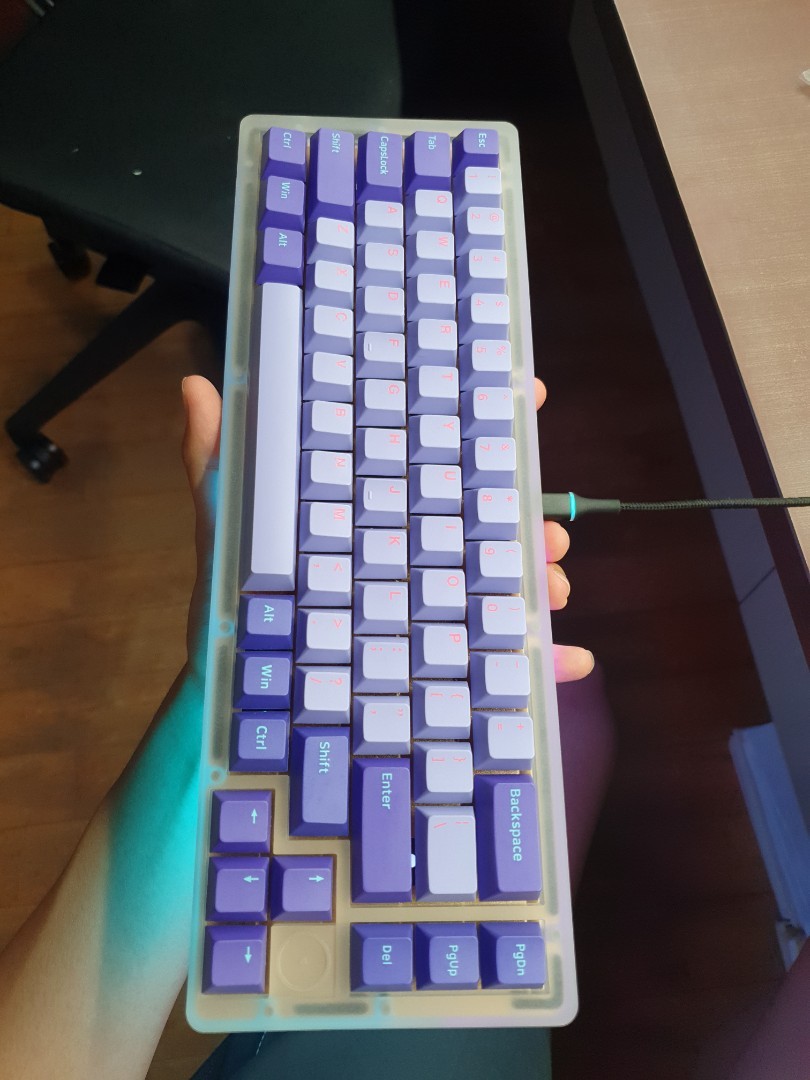 Novelkeys Vaporwave keycaps for custom mechanical keyboard, Computers ...
