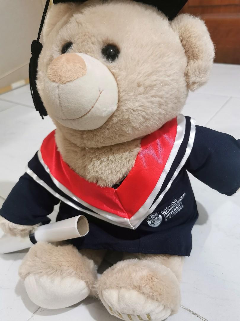 NTU Graduation Bear, Hobbies & Toys, Toys & Games on Carousell