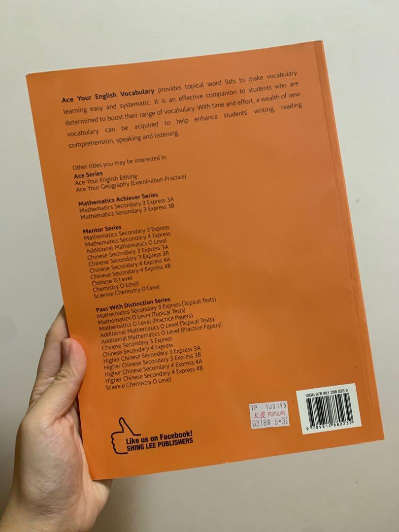 O Level English Vocabulary Exercise Book, Hobbies & Toys, Books ...