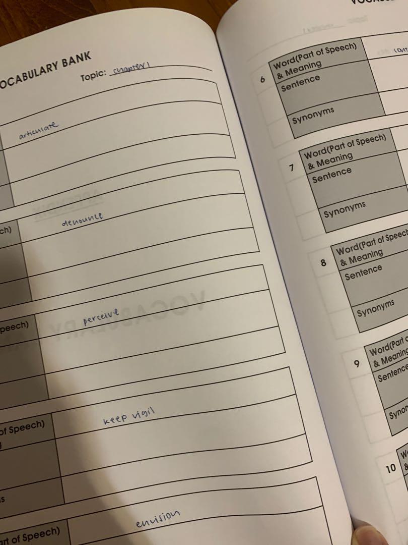 O Level English Vocabulary Exercise Book, Hobbies & Toys, Books ...