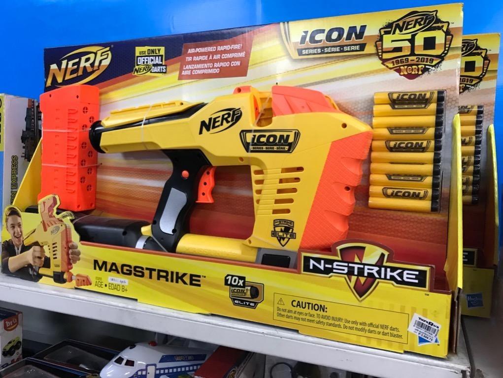 Original Nerf ICON SERIES MagStrike N-Strike Elite OT Orange Trigger ...