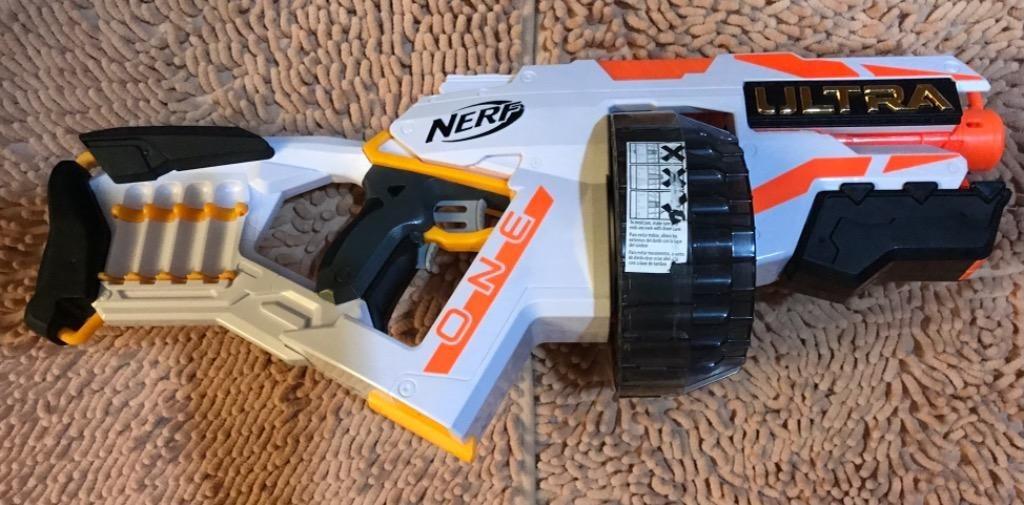 Original Nerf Ultra One Motorized Blaster with high-capacity 25-dart ...