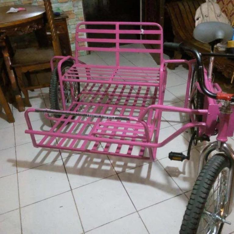 Passenger Pedicab sidecar with bike, Sports Equipment, Bicycles & Parts ...