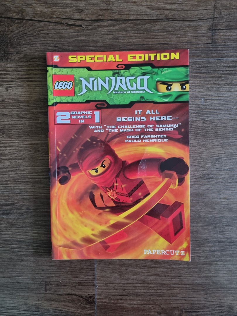 PL: Lego Ninjago Special Edition 2 Graphic Novels in 1, The Challenge ...