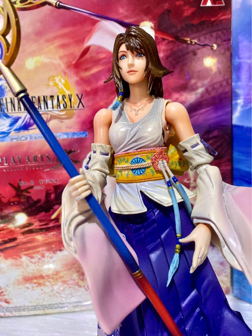 Play Arts Kai Tidus and Yuna Final Fantasy X FFX SET, Hobbies & Toys ...