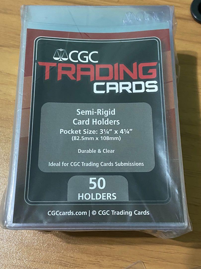 Pokemon Cards CGC Semi Rigid Card Holders Card Savers for PSA BGS CGC ...
