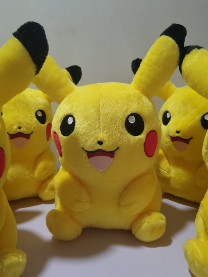Pokemon Pikachu Pichu plush/ Pikachu cosplay soft doll/toy, Hobbies ...