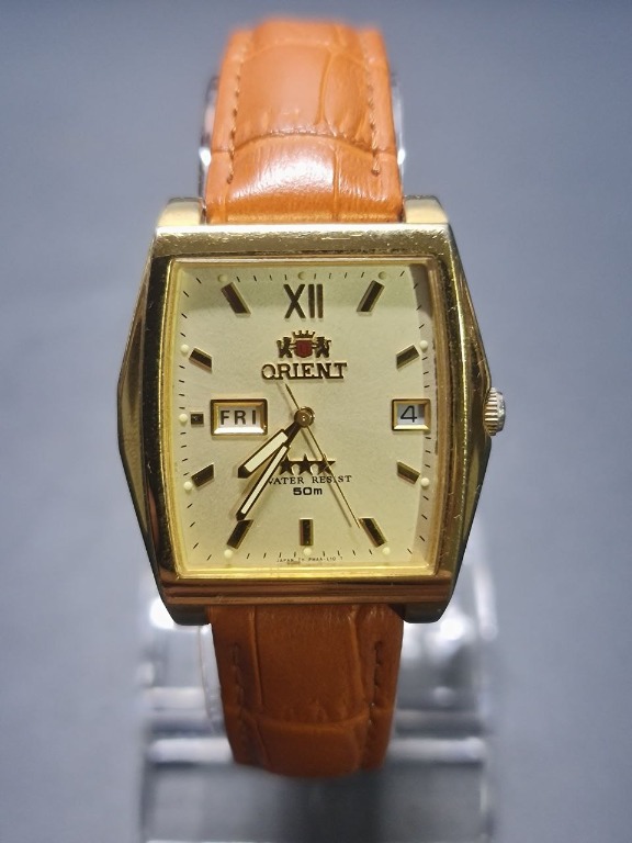 Rare Vintage Orient Gold Plated, Men's Fashion, Watches & Accessories ...