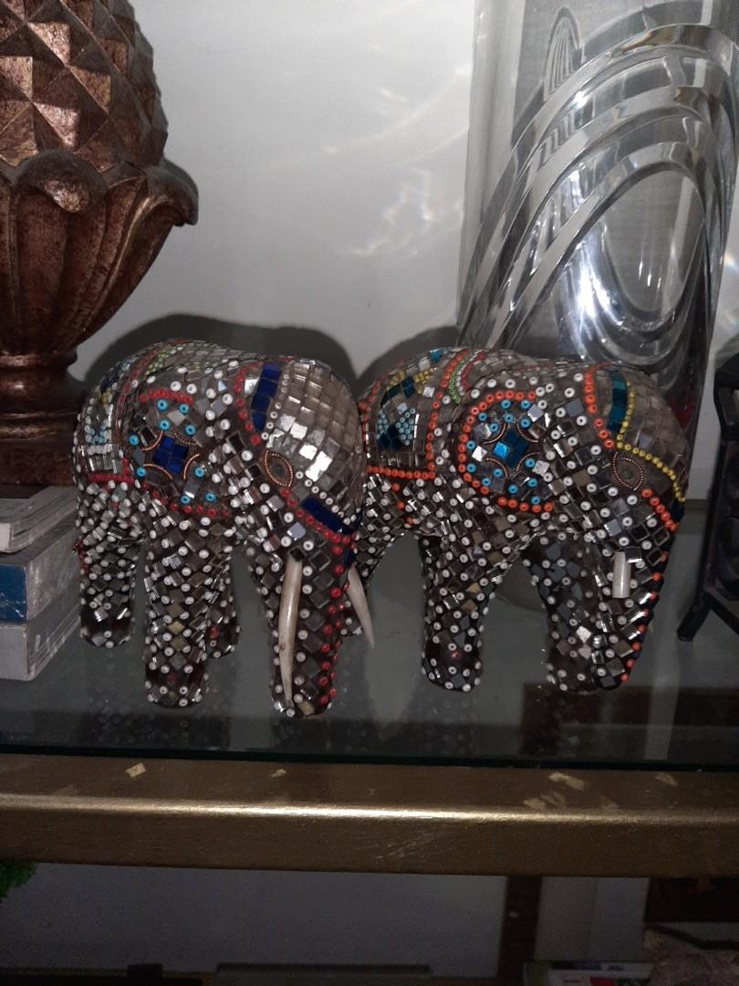 set of elephants display from Thailand, Furniture & Home Living, Home ...