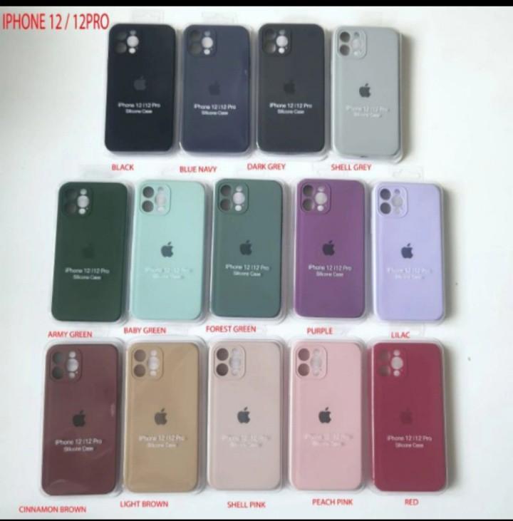 Silicon polos full case all type iPhone, Telepon Seluler & Tablet ...
