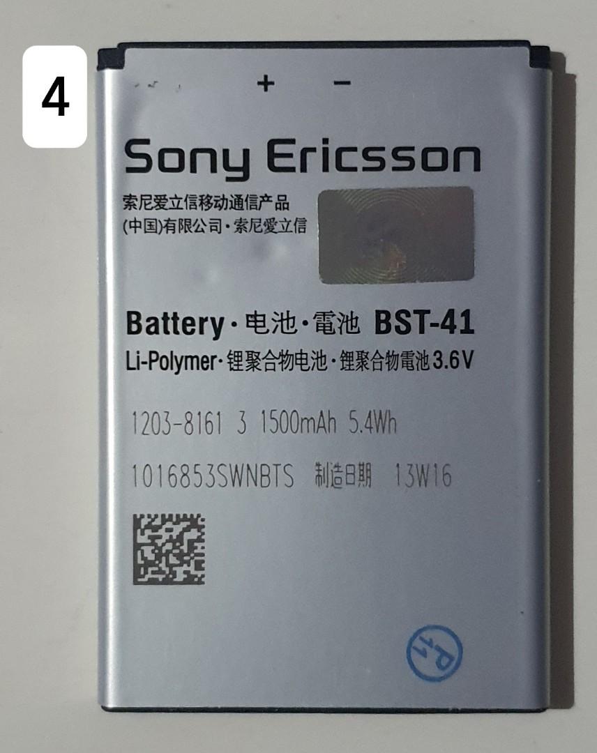 Sony Ericsson Original Battery Li-Ion-Polymer, Mobile Phones & Gadgets ...