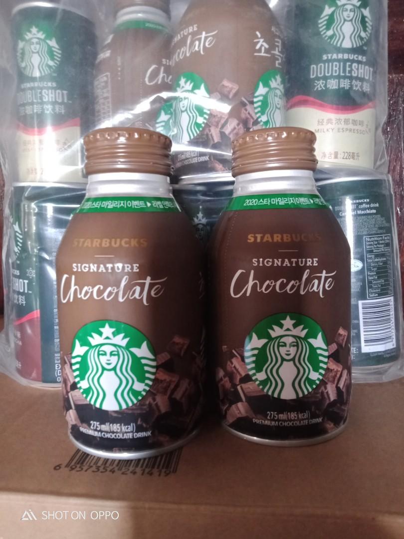 STARBUCKS SIGNATURE CHOCOLATE, Food & Drinks, Beverages on Carousell