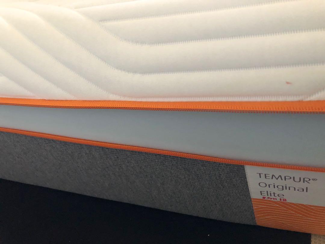 Tempur Original Elite with CoolTouch, Furniture & Home Living ...