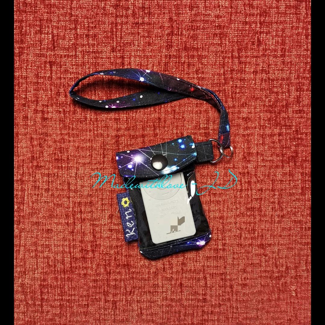 Trace together token pouch with clear vinyl, Design & Craft, Handmade ...