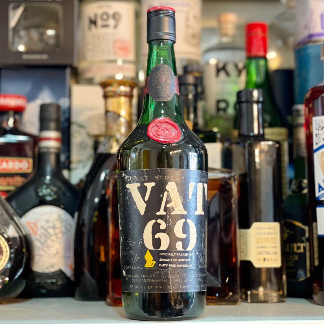 VAT69 Whisky Vintage Whiskey 750ml, Food & Drinks, Alcoholic Beverages ...