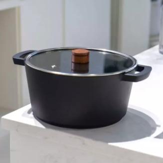 Velosan 24cm Mocha Crystal Diamond Series Nonstick Frying Pan ,Soup Pot ...