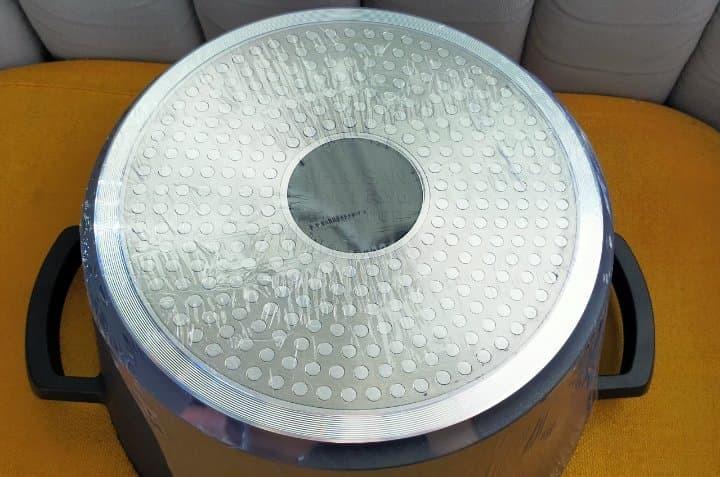 Velosan 24cm Mocha Crystal Diamond Series Nonstick Frying Pan ,Soup Pot ...