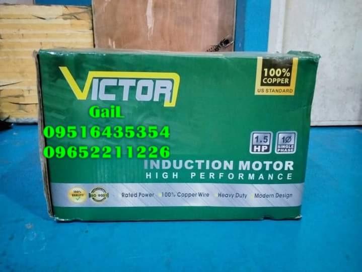 VICTOR 1HP/1.5HP Electric Induction Motor (Industrial Pure Copper ...