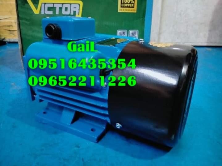 VICTOR 1HP/1.5HP Electric Induction Motor (Industrial Pure Copper ...