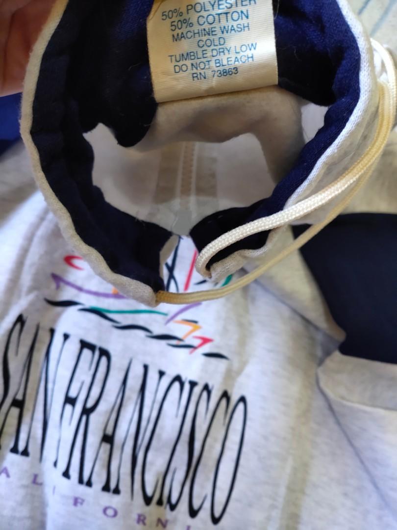 90s Rare Vintage Jaket Magic X San Francisco, Fesyen Pria, Pakaian ...