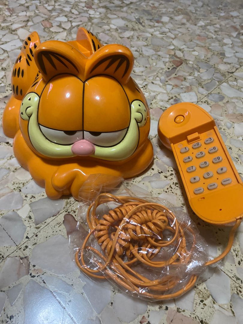 Vintage Garfield phone, Hobbies & Toys, Memorabilia & Collectibles ...