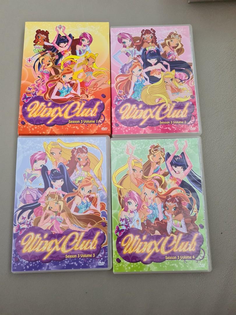 Winx Club DVDs, Hobbies & Toys, Music & Media, CDs & DVDs on Carousell