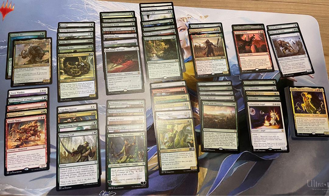 MTG 4 Commander Decks Bundle, Hobbies & Toys, Toys & Games on Carousell