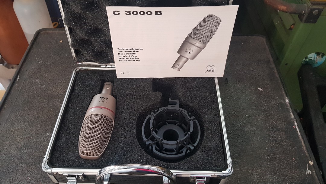 AKG C3000B microphone, Audio, Microphones on Carousell