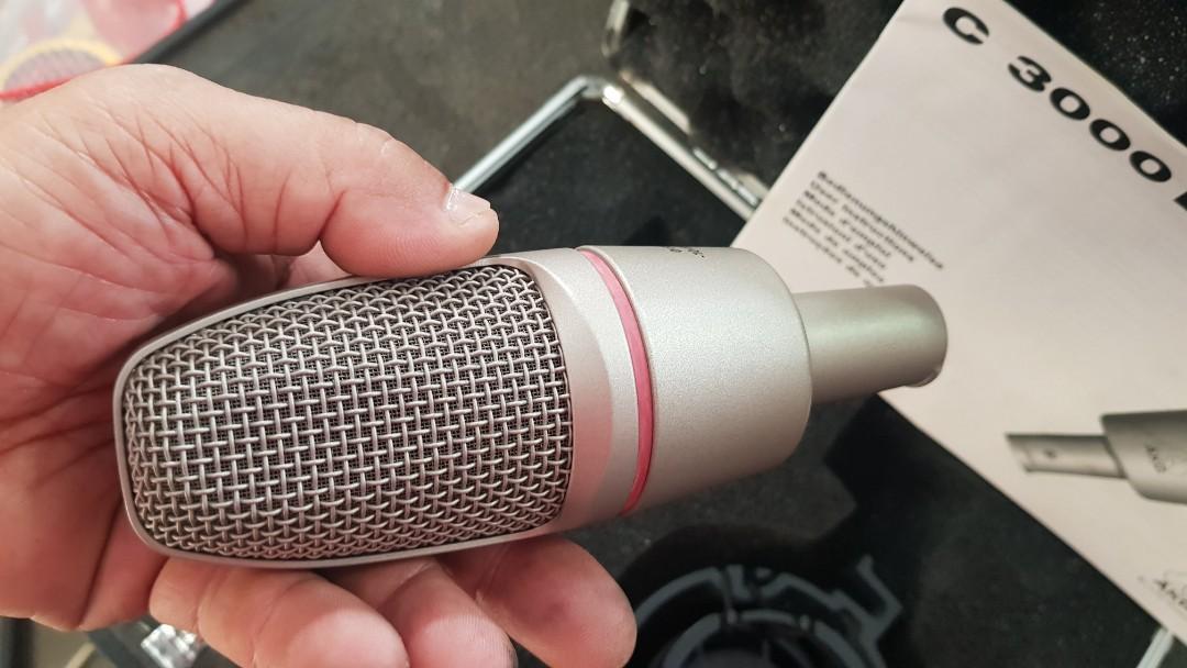 AKG C3000B microphone, Audio, Microphones on Carousell