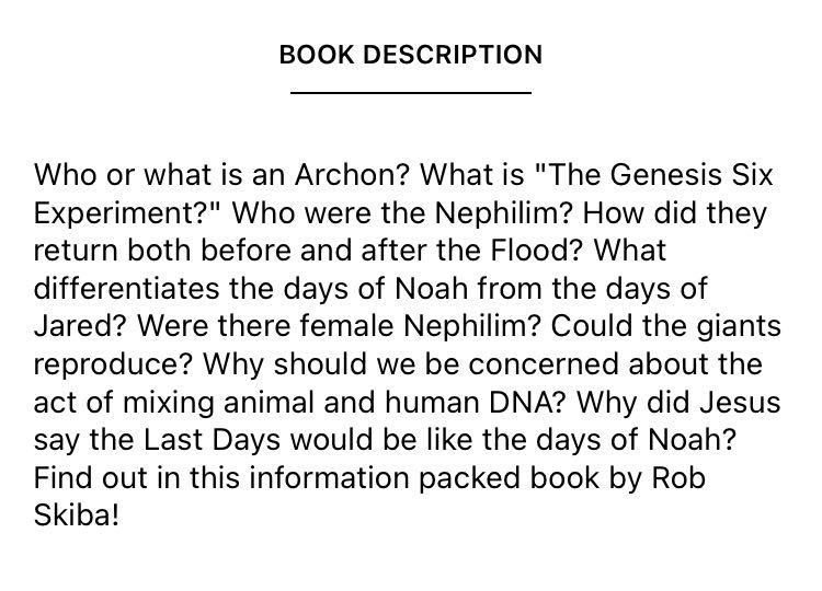 Archon Invasion: The Rise, Fall, and Return of the Nephilim by Rob ...
