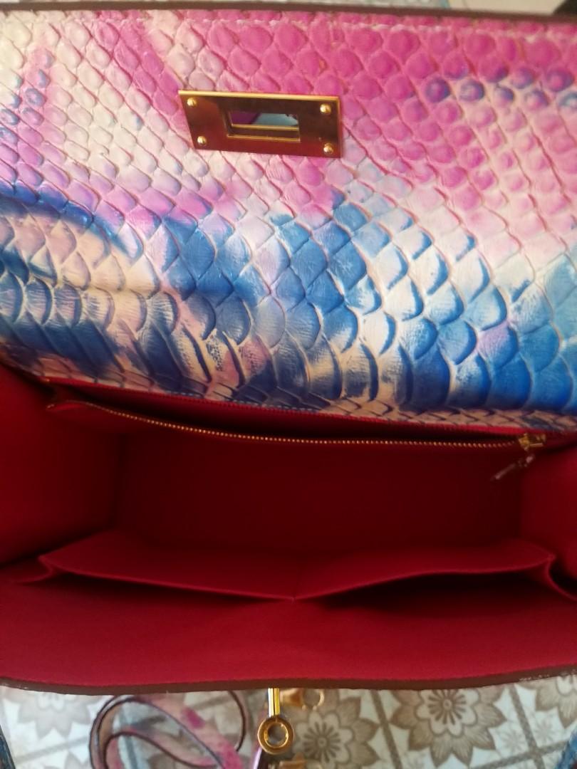 Hermes Birkin Snake-like Leather, Women's Fashion, Bags & Wallets ...