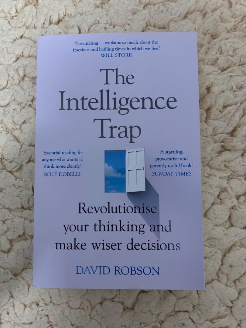 Book: The Intelligence Trap - David Robson, Hobbies & Toys, Books ...