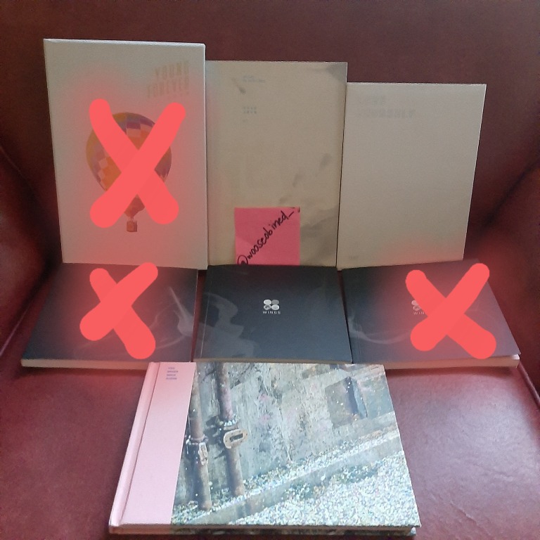 BTS UNSEALED ALBUMS W/ COMPLETE INCLUSIONS AND PHOTOCARDS, Hobbies ...