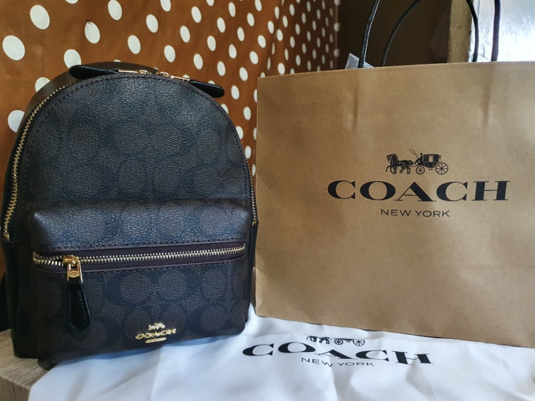 Coach Mini Backpack, Women's Fashion, Bags & Wallets, Backpacks on ...