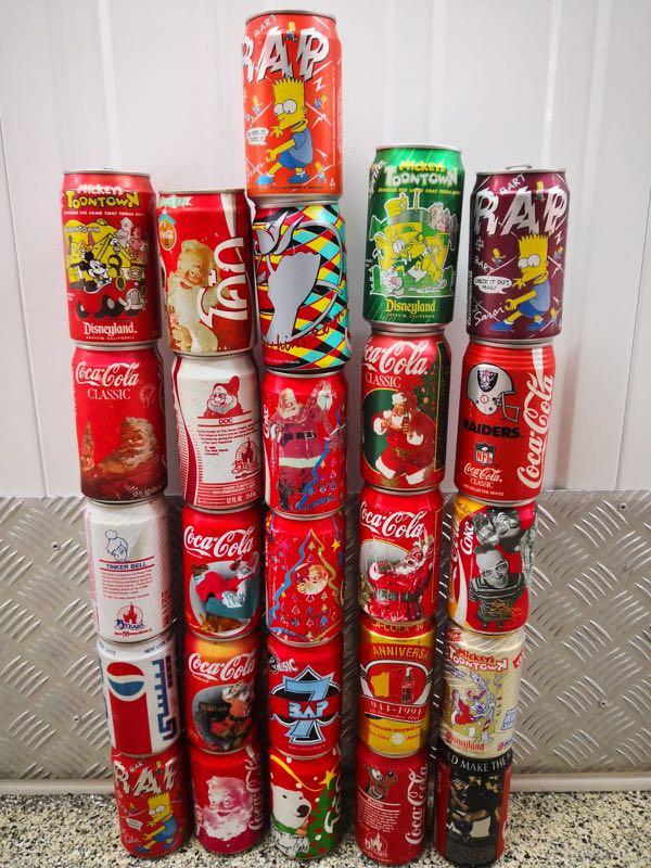 Coke, Coca-Cola, vintage, memorabilia, collection, music, Bart Simpson ...