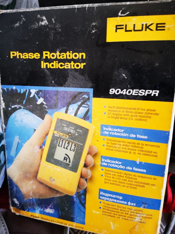 fluke phase rotation tester, Commercial & Industrial, Construction ...