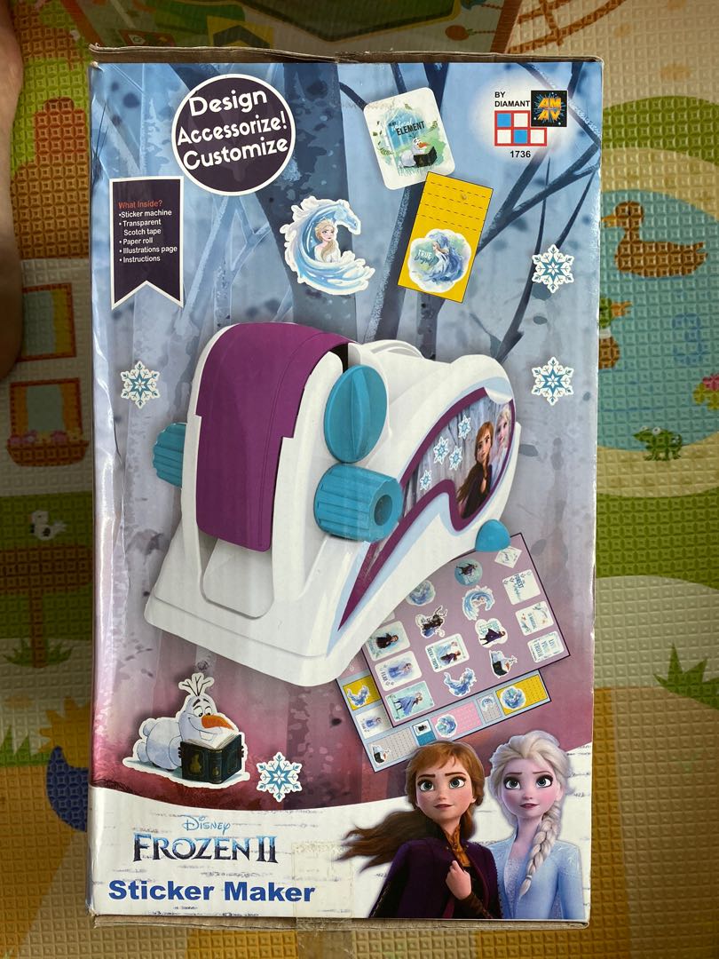 frozen sticker maker