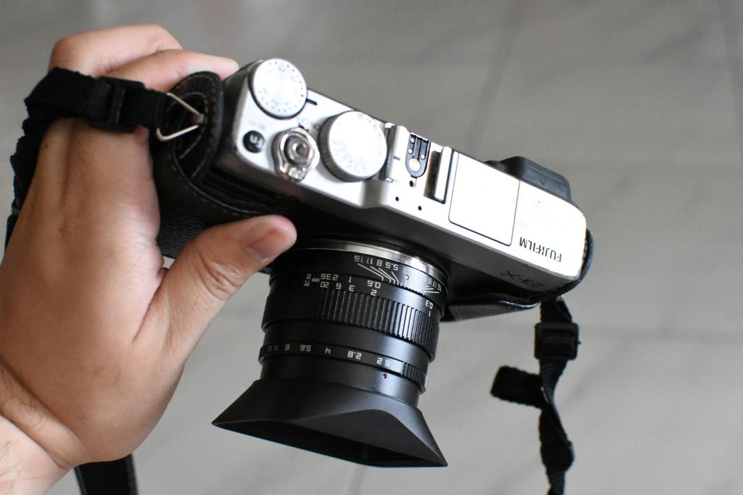 Fujifilm XE2 with lens, Photography, Cameras on Carousell