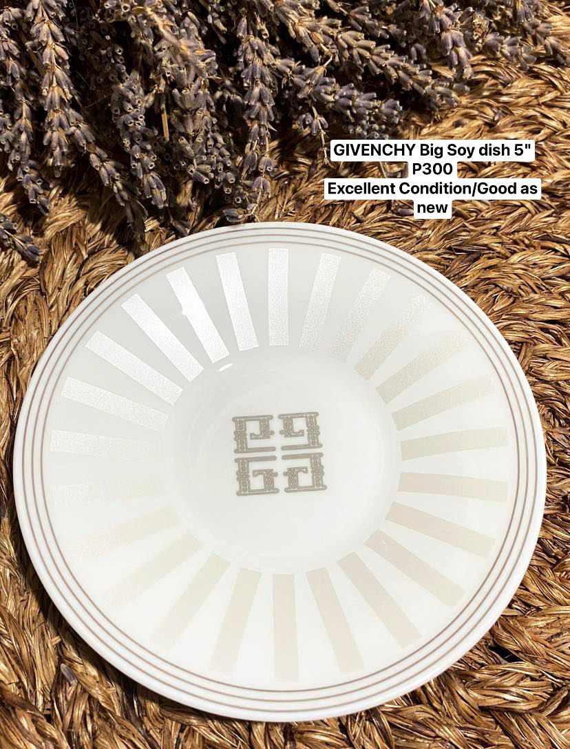 GIVENCHY BIG SOY DISH 5", Furniture & Home Living, Kitchenware ...