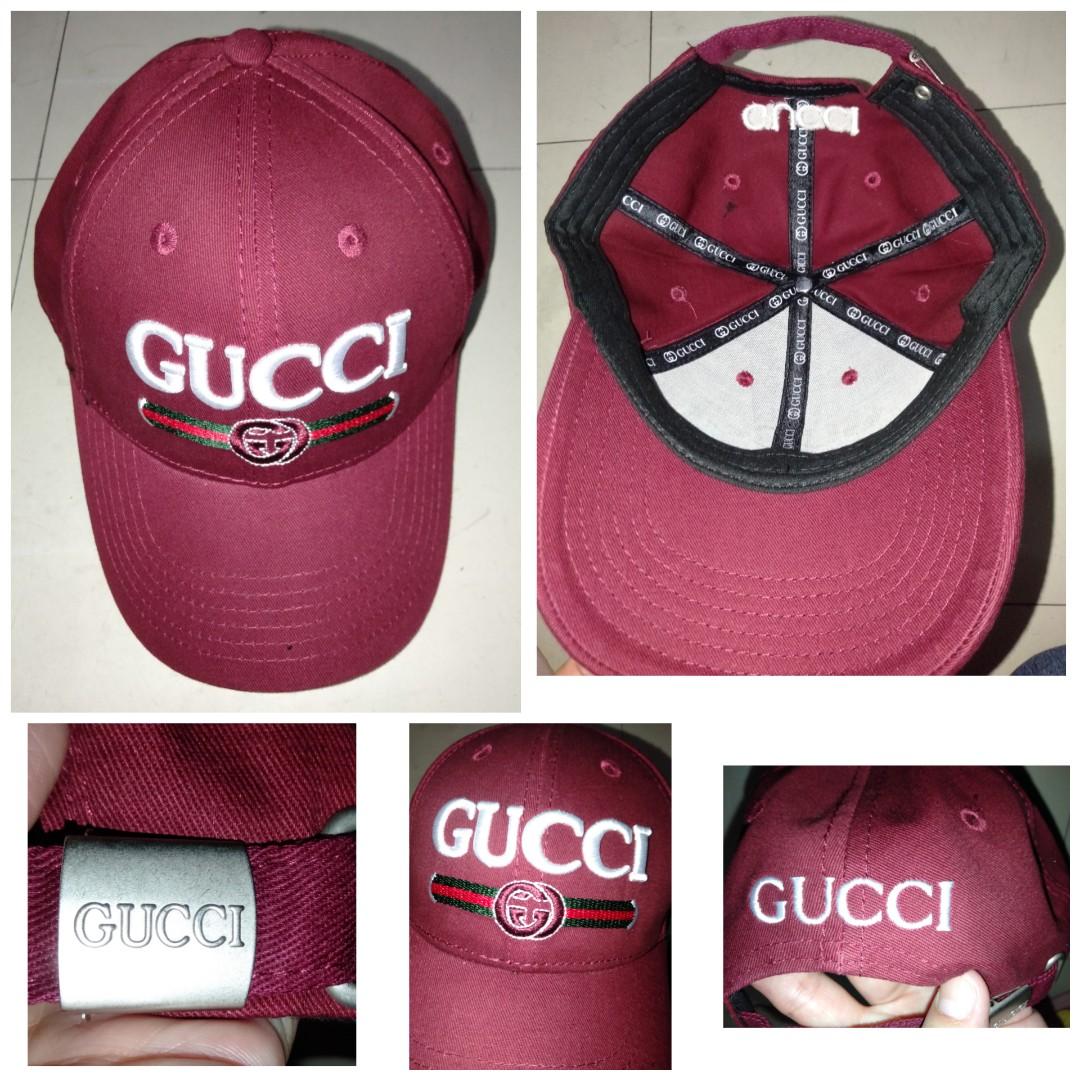 Gucci Caps, Men's Fashion, Watches & Accessories, Caps & Hats on Carousell