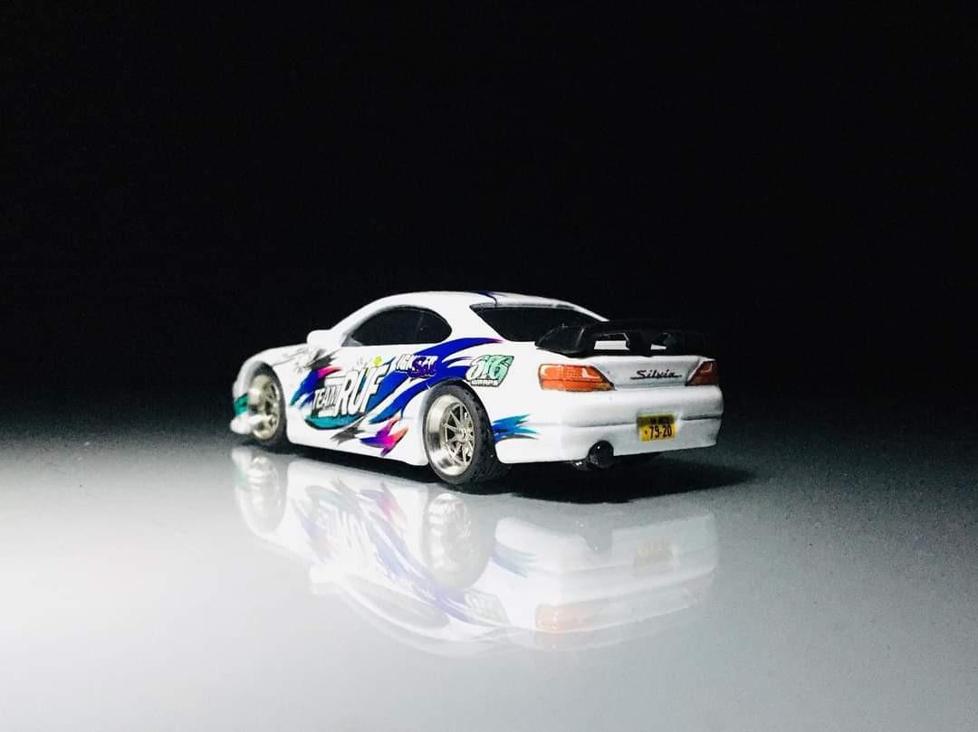 Hot Wheels Nissan Silvia S15 Custom (Team RUF), Hobbies & Toys, Toys ...