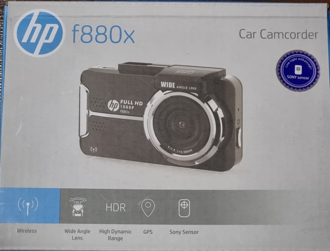 HP Dashcam 2ch rear and front for sale!, Car Accessories, Electronics ...