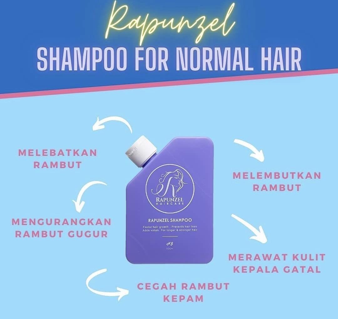 Instock Rapunzel Shampoo Hair Growth 2in1 Set, Beauty & Personal Care ...