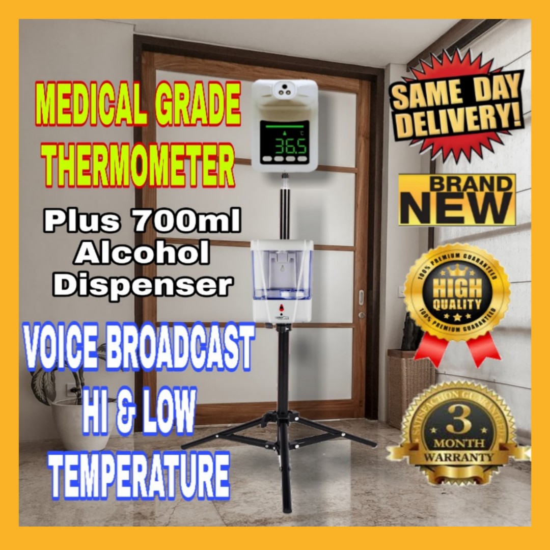 K3 PRO THERMAL SCANNER MEDICAL GRADE THERMOMETER, Health & Nutrition ...