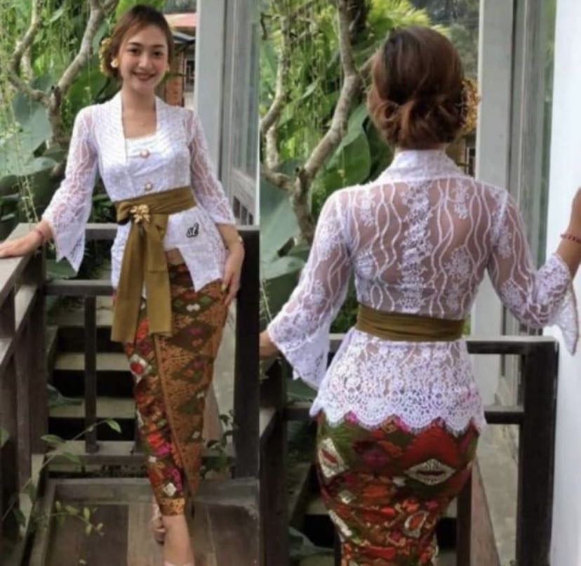 Kebaya Top, Women's Fashion, Dresses & Sets, Traditional & Ethnic wear ...