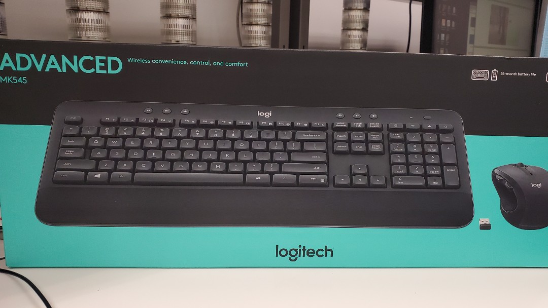 Logitech MK545 Wireless Keyboard and Mouse, Computers & Tech, Parts & Accessories, Mouse ...