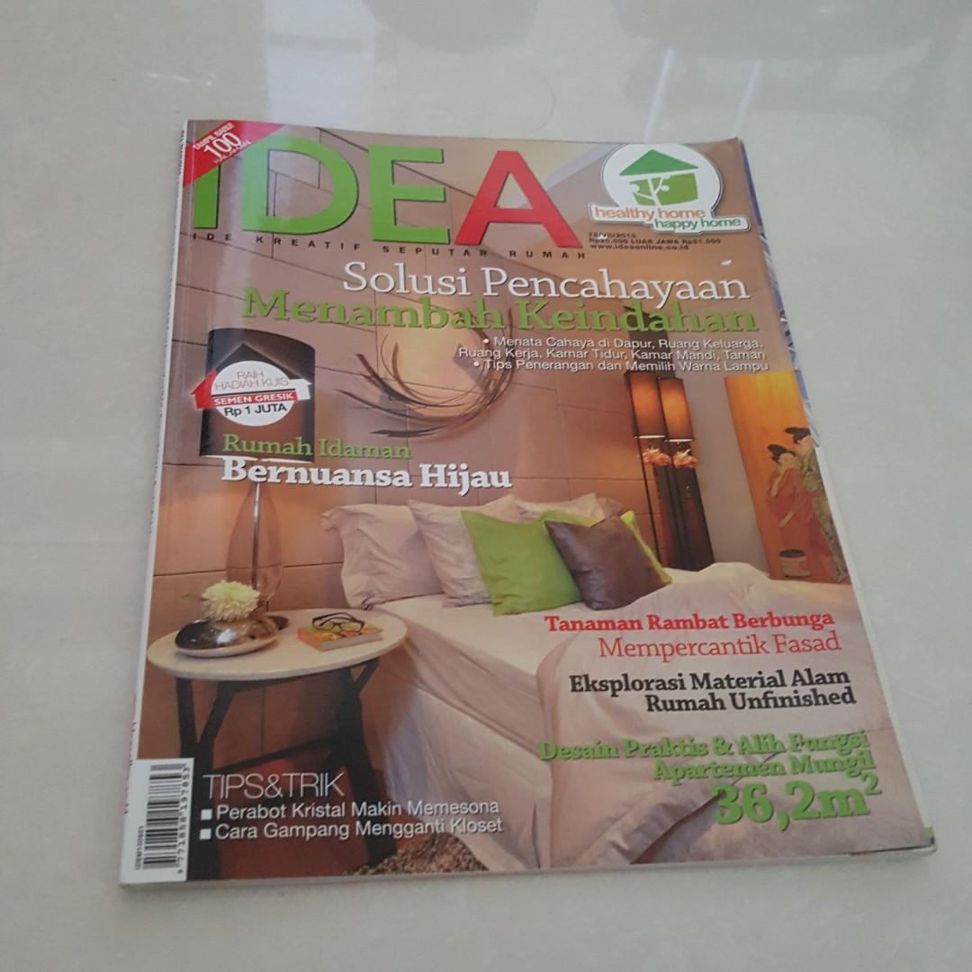 Majalah Idea Set 3 edisi, Buku & Alat Tulis, Majalah & Lainnya di Carousell