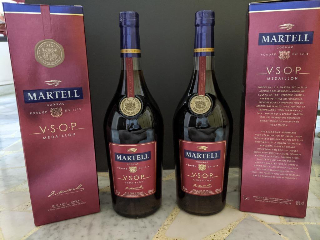 Martell VSOP Medallion Cognac, Food & Drinks, Alcoholic Beverages on ...