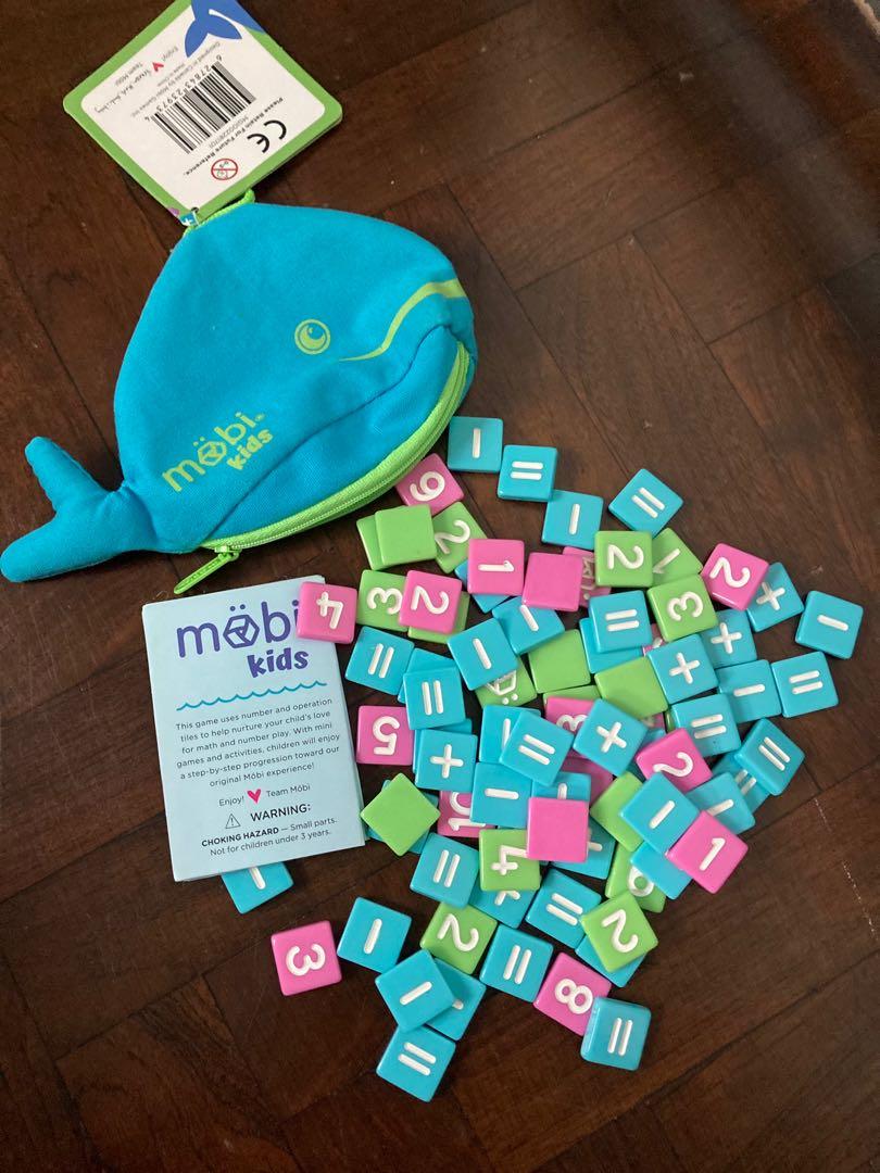 Mobi Kids Numbers Tile Game, Hobbies & Toys, Toys & Games on Carousell