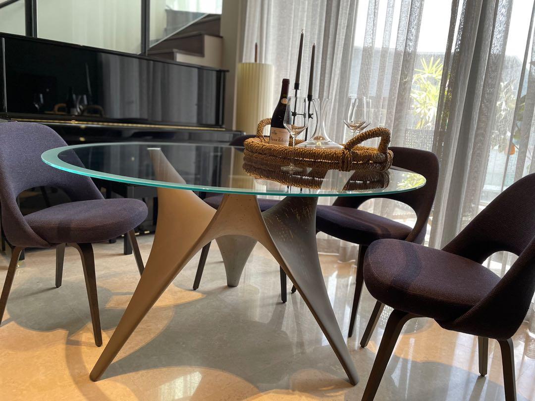 Molteni&C ARC dining table, Furniture & Home Living, Furniture, Tables ...